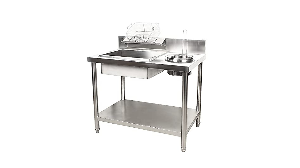 KOLHGNSE Breading Table for Fried Foods - Durable & Hygienic