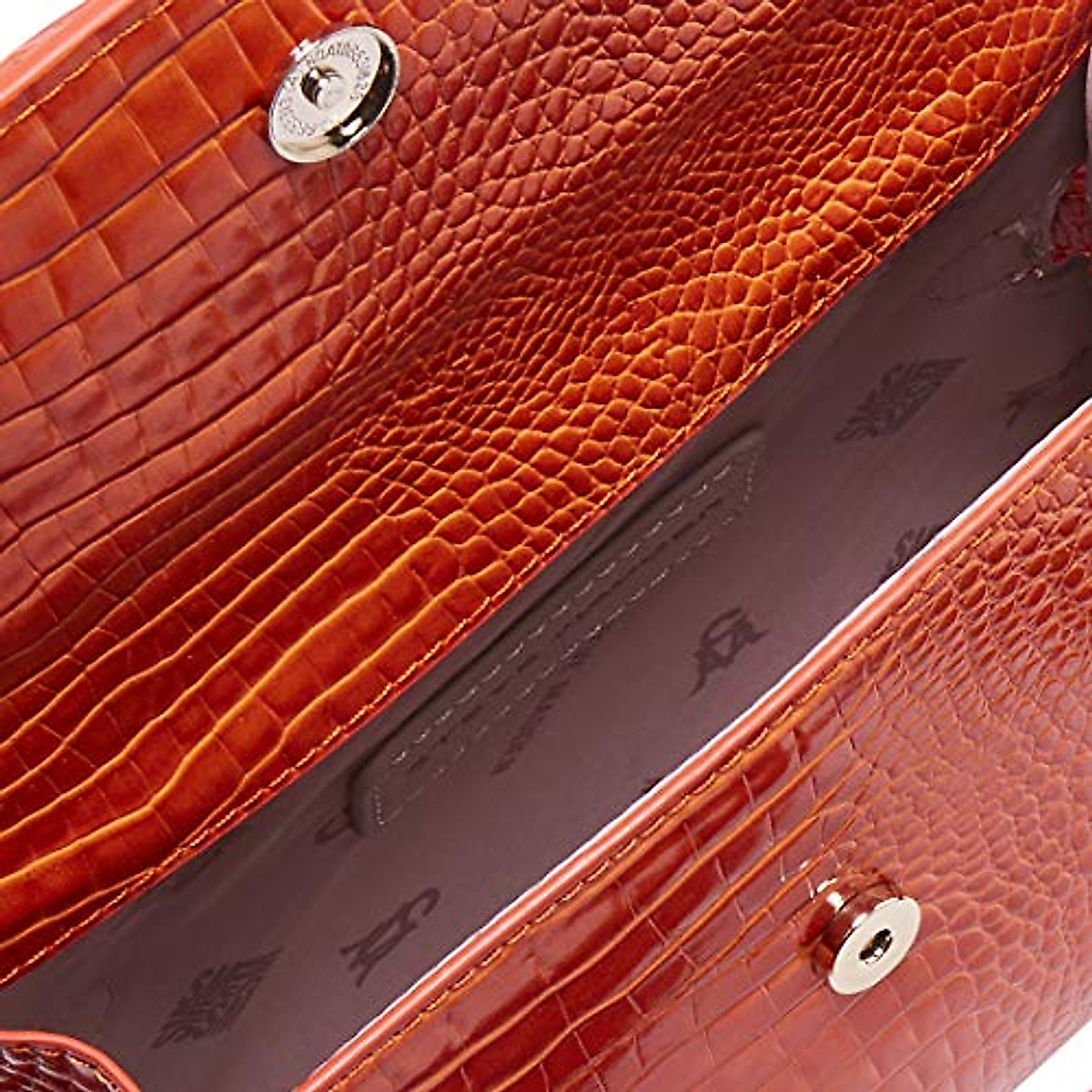 Steve Mdden DIGNIFY Croco Top Handle Bag