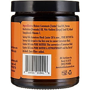 Sunny Isle Jamaican Black Castor Oil Root Repair Growth Butter 8oz | Restores & Revitalizes ALL Damaged Hair Types | Nutrient-Rich | Fights Dry, Itchy, Flaky Scalp
