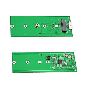 M.2 SATA SSD to USB 3.0 External SSD Reader Converter Adapter Enclosure with UASP, Support NGFF M.2 2280 2260 2242 2230 SSD with Key B/Key B+M(Can't Fit for PCIe NVMe/PCIe AHCI with Key M)