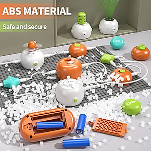 SNAEN Circuit Kits Circuit Blocks for Kids Electronics Exploration Kit DIY Electronic Blocks 100+ Projects, 30 Circuit Parts, Science Kits for Boys Girls, STEM Educational Toys for Kids 3+