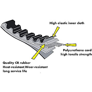 3pcs 203591 30 Series Go Kart Drive Belt for Yerf Dog Manco Carter 5.5hp 6.5hp 203591-Q430203W Cart