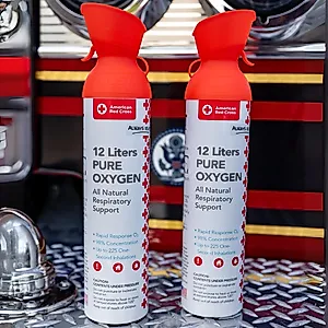 American Red Cross + Boost Oxygen | Extra Large 12L Canister (3 Pack)