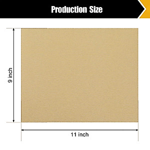 220 Grit Sandpaper, Sandpaper Assortment Sandpaper for Wood Metal Furniture Hand Sander Sand Paper Set Sandpaper Sheets Cut for Use 9" x 11"/12 Sheets