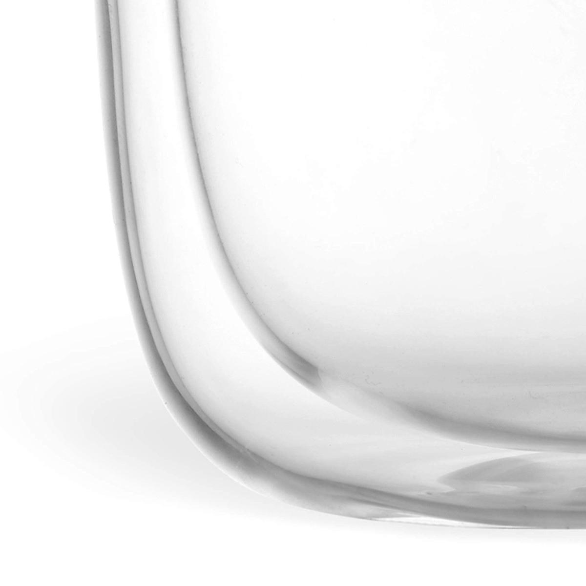 Viva Classic Double Wall Glass Insulated Coffee Mugs - Cappuccino Cups Set of 2-14 oz / 350ml Tea Cups