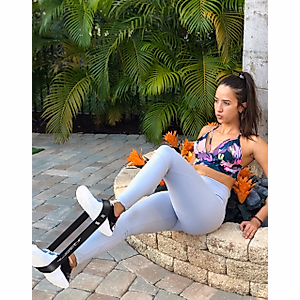 Fit Simplify Resistance Loop Exercise Bands with Instruction Guide and Carry Bag, Set of 5