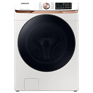 SAMSUNG WF50BG8300AE 5.0 Cu. Ft. Ivory White Smart Front Load Washer