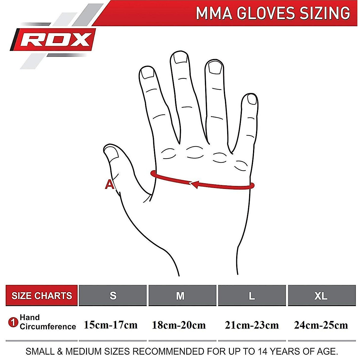 RDX MMA Gloves Sparring Martial Arts Grappling Cowhide Leather Training UFC Cage Fighting Combat Gel Mitts Punching Bag Gel Mitts