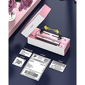 MUNBYN Bluetooth Thermal Label Printer, 4x6 Shipping Label Printer for Shipping Packages, Compatible with iOS, Android, PC, Mac, Chrome OS, Etsy, Ebay, Shopify, Amazon, USPS and More
