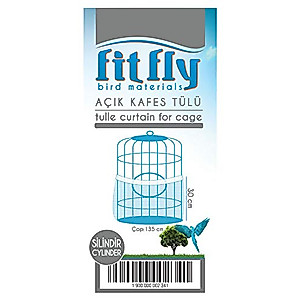 Fit Fly Cylinder Bird Cage Seed Catcher Guard