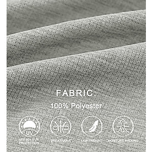 BASUDAM Women's Hiking Shirts Lightweight UPF 50+ Sun Protection Open Zippered Outdoor Hoodie Jackets Silver Gray XL