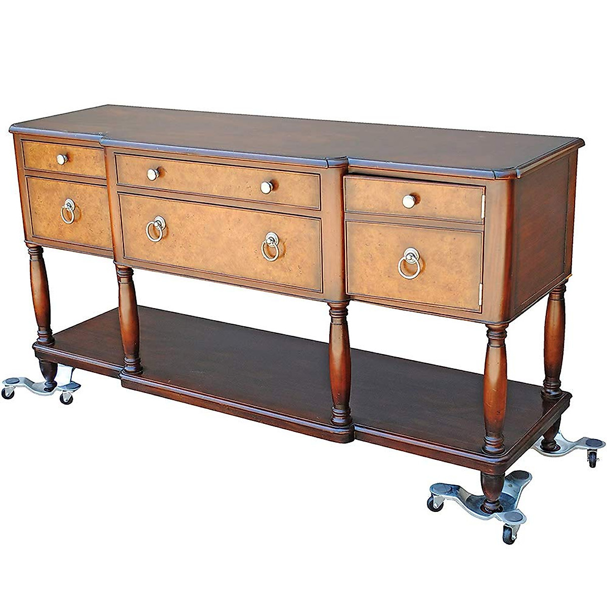 6-Inch Steel Tri-Dolly, 3 Wheel Furniture Dolly, Furniture Mover's Dolly, Triangle Dolly, Easy Moving System Great for Moving Furniture & Appliances, Durable and Easy to Use 2 Pack