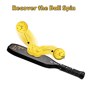 A11N SPORTS 3-Pack Pickleball Paddle Eraser - Quick Stain Removal and Spin Restoration - Black/Green/Mix Colors