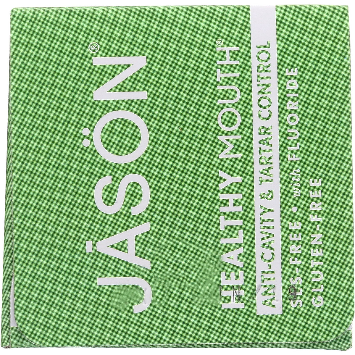 JASON Healthy Mouth Anti-Cavity & Tartar Control Toothpaste, Tee Tree Oil & Cinnamon, 6 oz. (Pack of 3) (Packaging May Vary)