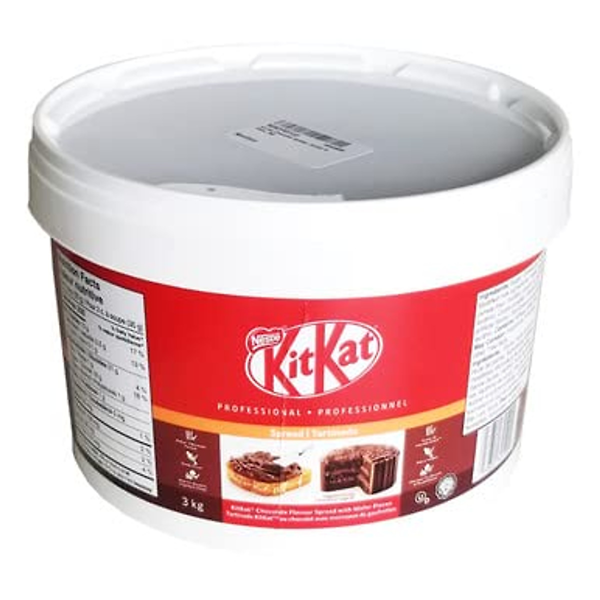 Nestle Professional KitKat Chocolate Spread, 3kg/6.5 lbs, Imported from Canada)