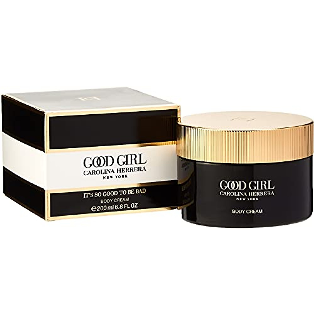 Carolina Herrera Good Girl Body Cream For Women - Pamper Your Skin And Senses - A Luxuriously Rich Cream - Infused With The Iconic Good Girl Fragrance - Ideal For All Skin Types - Non-Greasy - 6.8 Oz