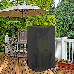 Wood Chippers Shredders Mulchers Cover,Electric Wood Chipper Cover for Gs70015 15-Amp Garden Corded Electric Chipper,Waterproof, Dust-Proof, Sun Protection Cover