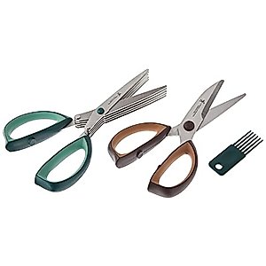 Henckels Kitchen Shears for Herbs, 2-pc, Dishwasher Safe, Heavy Duty, Stainless Steel, Take A Part Shears