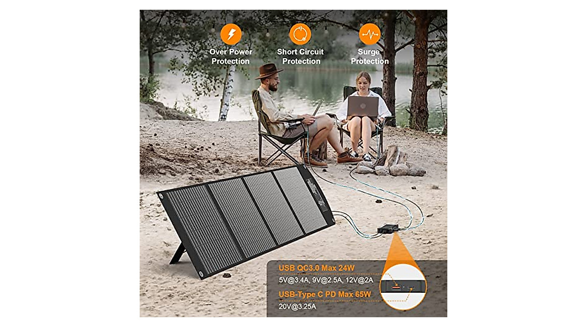 200W High Efficiency Solar Panel for Outdoor Use
