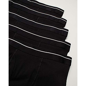 Members Mark Underwear - Stretch Boxer Briefs (5 Pack), Size Large, Black
