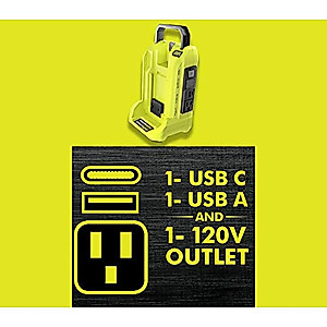 RYOBI 300-Watt and 150-Watt Powered Inverter Generators Model RYi450BG-CMB