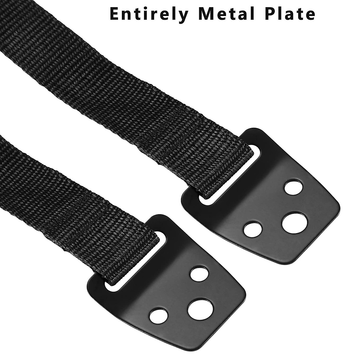 WALI Anti-Tip Straps, Heavy Duty Safety Protection Fit Most Flat Screen TVs and Furniture (TAS001), 2 Pack, Black