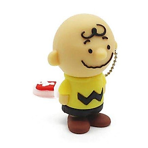 2.0 Charlie Brown 16GB USB External Hard Drive Flash Thumb Drive Storage Device Cute Novelty Memory Stick U Disk Cartoon