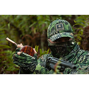 Nomad Mens Fingerless Turkey Glove | Camo Fingerless Hunting Glove, Mossy Oak Shadowleaf, Medium/Large