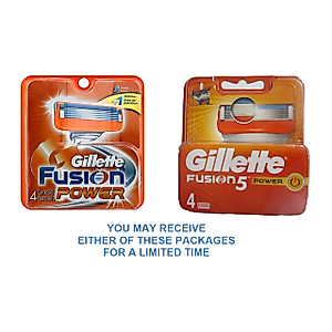 8 Gillette Fusion POWER Razor Blades NEW CARTRIDGE PACK 100% AUTHENTIC,GENUINE