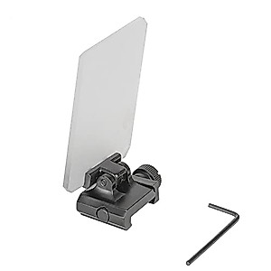 ATAIRSOFT Airsoft Dot Sight Reflex Scope Square Shape Screen Protector 20mm QD Mount BK