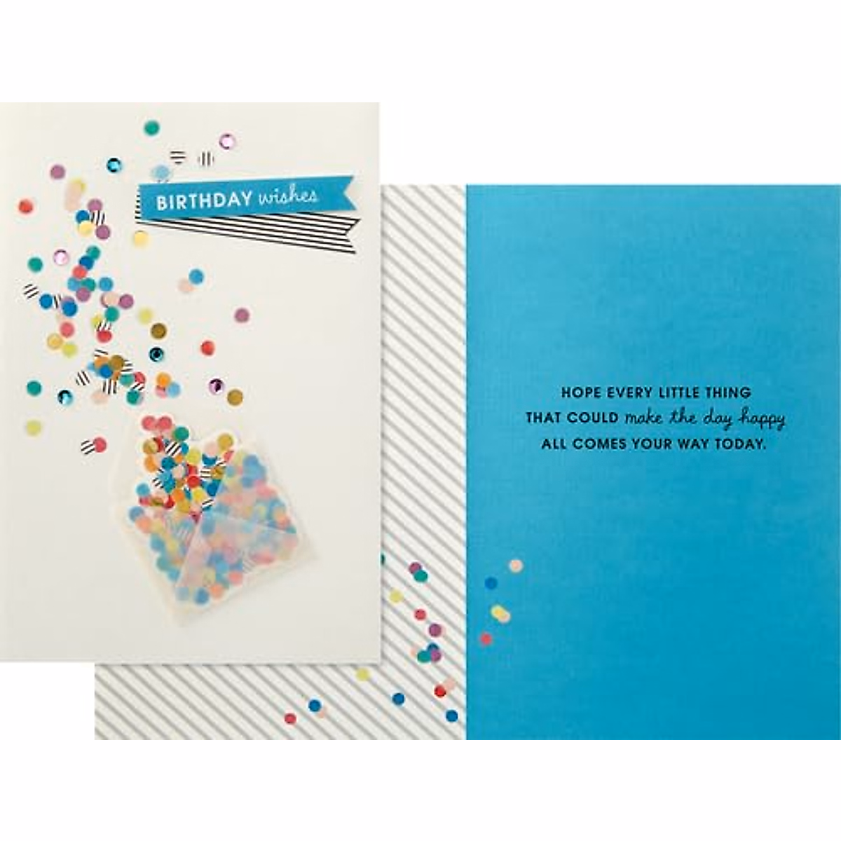 Hallmark Birthday Card (Envelope with Confetti)