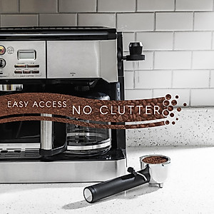 Tammi Jui WDT Tool Espresso with Magnetic Mount for easy, clutter-free storage. 8 Needle Espresso Distribution Tool in sleek aluminum. WDT Espresso Distributor comes in a Gift Ready Box.
