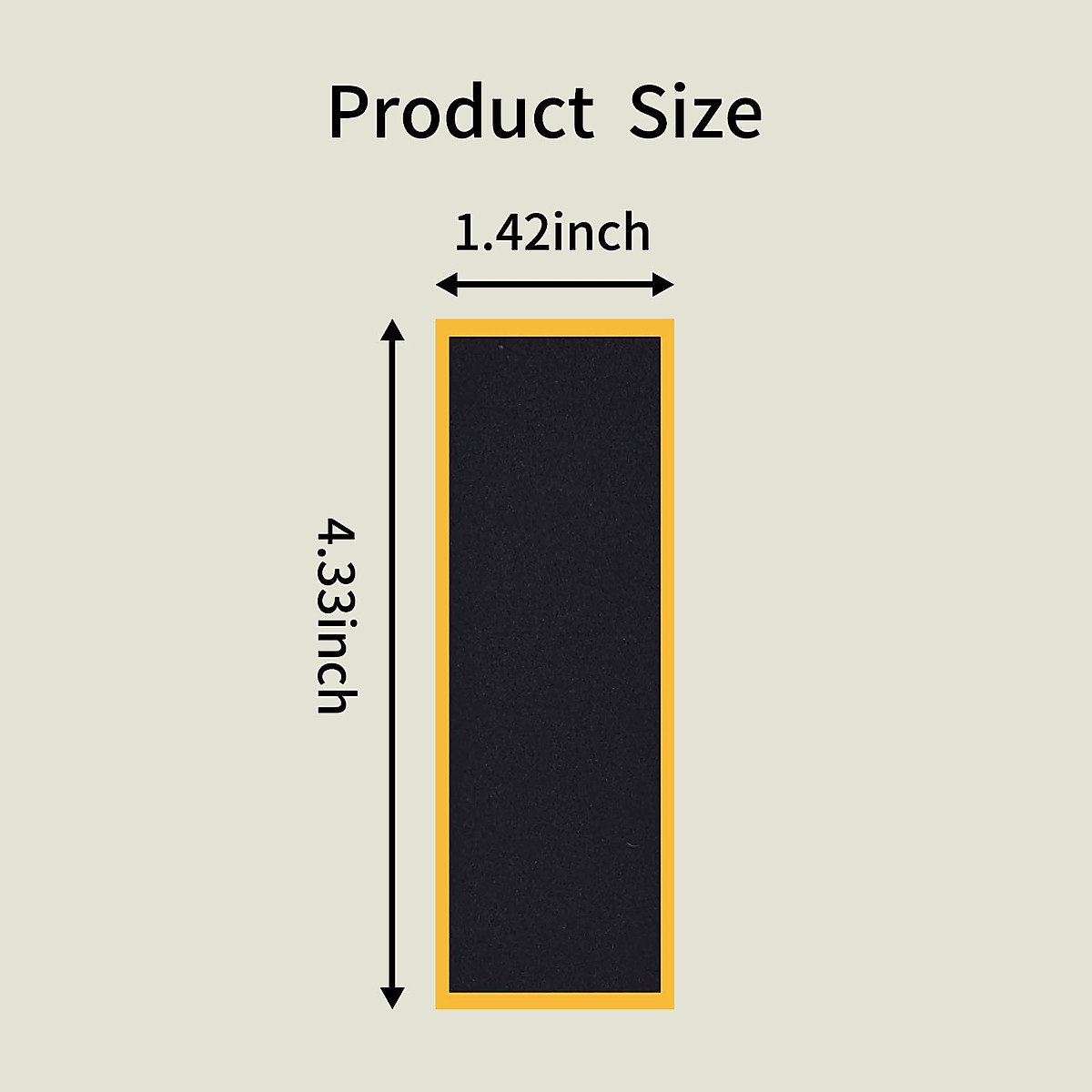 12 Piece Mini Finger Fingerboard Grip Tape,Foam Grip Tape Pro Fingerboard Tech Deck Performance Series，P-rep Professional Original Black Skateboard Fingerboard Foam Grip Tape Stickers,38mmX110mm