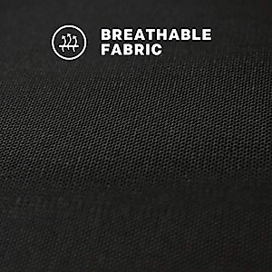 Downtown Pet Supply - Universal Bird Cage Cover - Bird Cage Accessories - Breathable & Machine Washable Fabric, Blocks Light - Small Bird Cage Cover w/2 Top Handles - 33 x 22.5 x 55 in