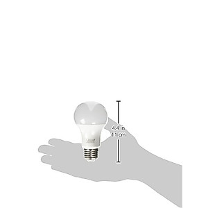 Feit Electric LED Light Bulbs, A19 60W Equivalent, Non-Dimmable, 800 Lumens, A19 LED Light Bulbs, E26 Base, 5000k Daylight, A19 LED Bulbs, 10 Year Lifetime, 1 Pack, A800/850/10KLED