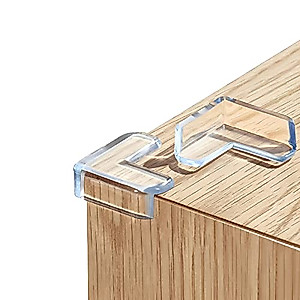20 Pack Corner Protector for Baby, Corner Guards, Protectors Guards, Table Corners, Furniture Corner Guard & Edge Safety Bumpers to Cover Sharp Furniture and Table Edges (L Shape)