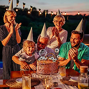 21 PCS Disco Ball Cake Decoration 1970s Disco Cake Decoration Disco Theme Cake Decoration for Birthday Christmas Disco Theme 70s Party Dance Party Supplies