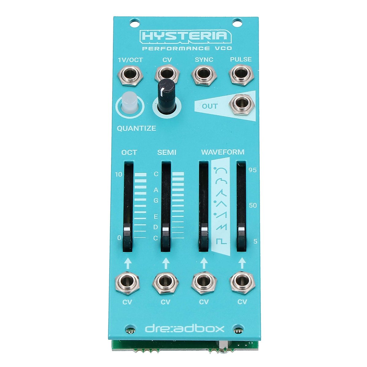 Dreadbox Hysteria Oscillator with Note Quantizer Module