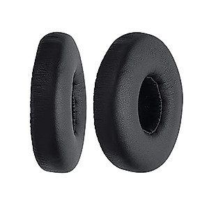 kwmobile Ear Pads Compatible with AKG N60NC Wired Earpads - 2X Replacement for Headphones - Black