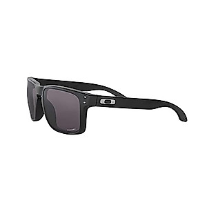 OAKLEY Holbrook Prizm Gray Lenses Matte Black Sunglasses (OO9102-E855)
