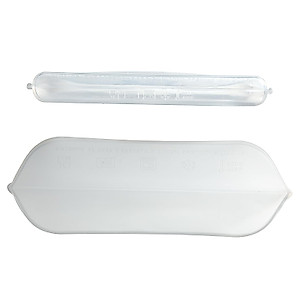 LILY & EDITH Dinosaur Silicone Reusable Snack Bags Dishwasher Microwave Freezer Safe, BPA Free, Leakproof Reusable Food Storage Bags, Plastic Free Snack Pouch, Accessory bag, Portable 400ml (Pink)