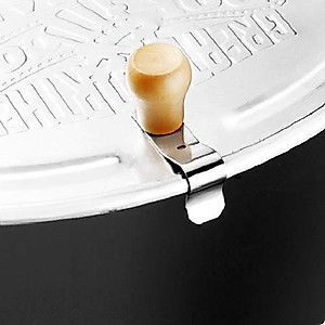 Great Northern Popcorn Campfire Fire Pit Grill 4 Qt. Heavy Duty Popcorn Pit Popper