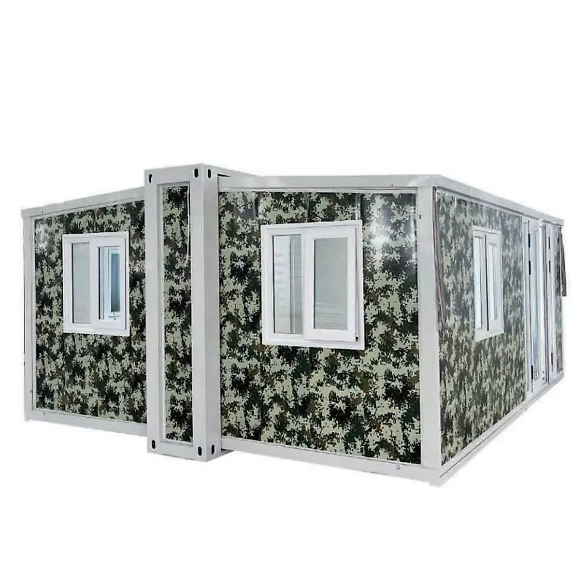 Portable Prefabricated Villa 20ft, 30ft, 40ft Foldable Container Homes with Fast Installation - Enjoy The Comforts of Home Anywhere