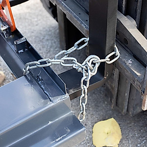 Titan Attachments 1 Cubic Yard Self-Dumping Hopper, Fork Lift Operated, Rated 6000 LB, Material Handling