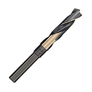 Drillforce 21/32 in. S&D Silver Deming HSS Cobalt M35 1/2" Shank Drill Bit