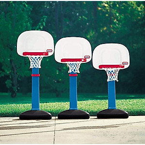 Little Tikes EasyScore Basketball Set Blue, 22" L x 23.75" W x 60" H