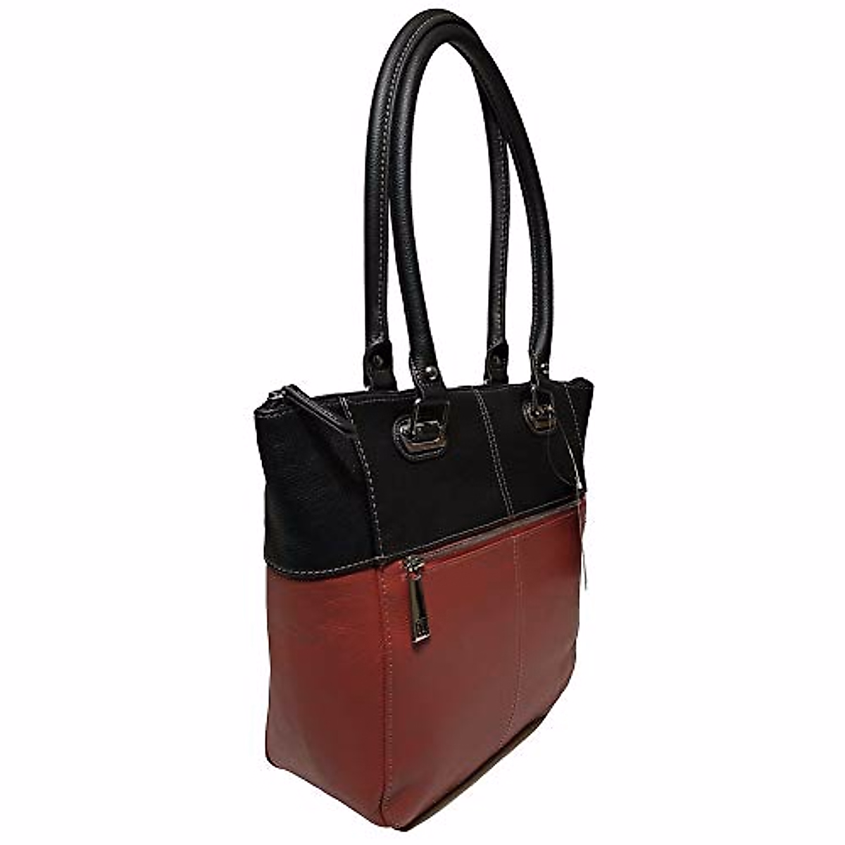 Tignanello Perfect Pockets Medium Tote, Rouge/Black
