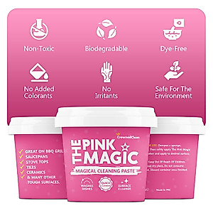 Natural All Purpose Cleaning Power Paste, Deep Cleaning Supplies, Household Scrub Paste Cleaner For Kitchen And Bathroom and other surfaces