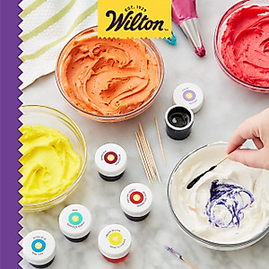 Wilton Icing Colors 12-Piece Gel Food Coloring Set