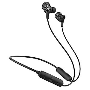 JLab Epic Executive Wireless Active Noise Canceling Earbuds | Bluetooth 4.1 | 11-Hour Battery Life | Universal Music Control | Bluetooth Headphones, Travel Case Included | Black